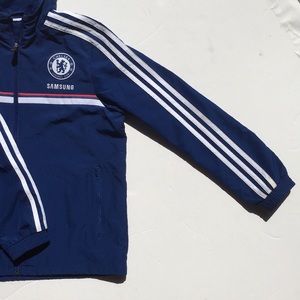 adidas | Jackets & Coats | Chelsea Football Club Adidas Samsung Jacket ...